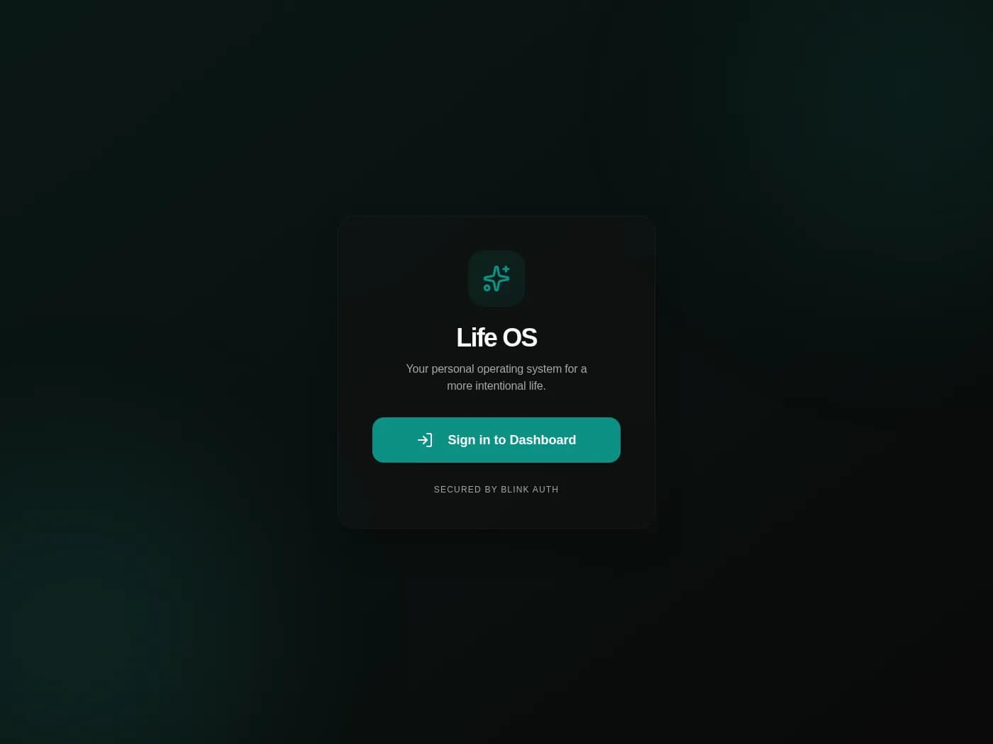 Life OS Dashboard