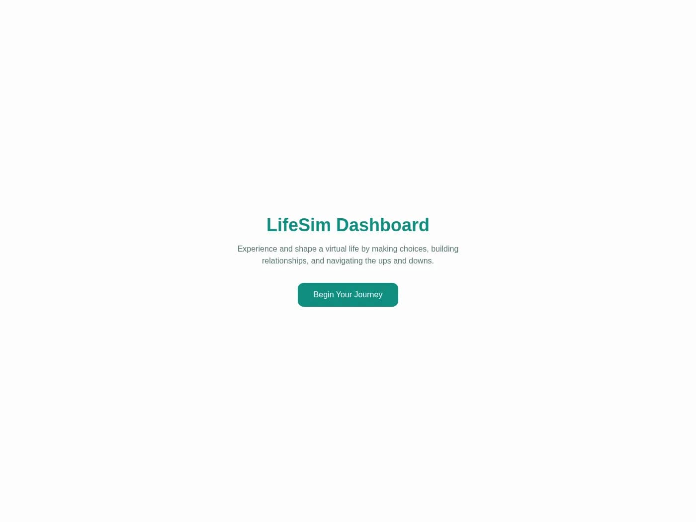 LifeSim Game