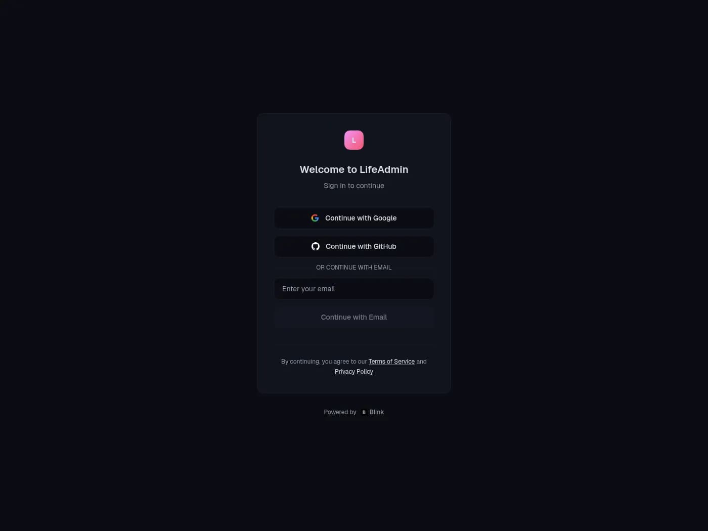 LifeAdmin