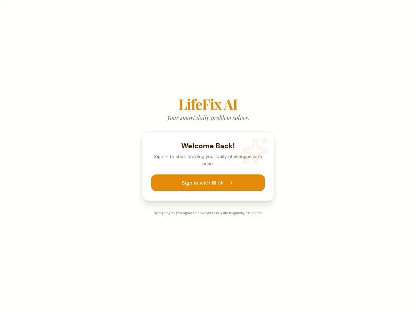 LifeFix AI Assistant