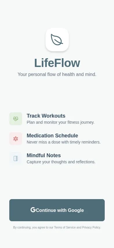 LifeFlow App