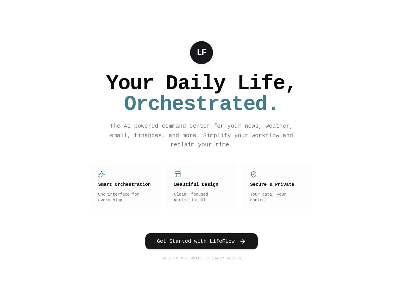 LifeFlow AI Assistant