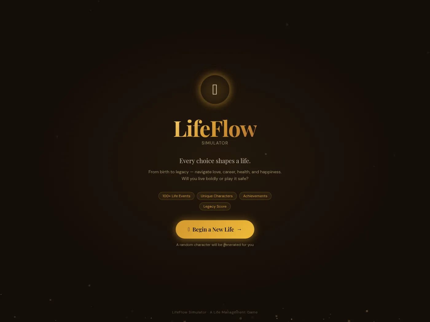 LifeFlow Simulator