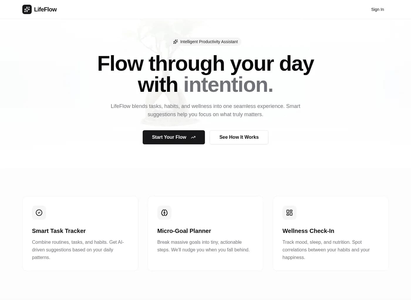 LifeFlow Productivity Suite
