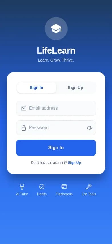LifeLearn Companion