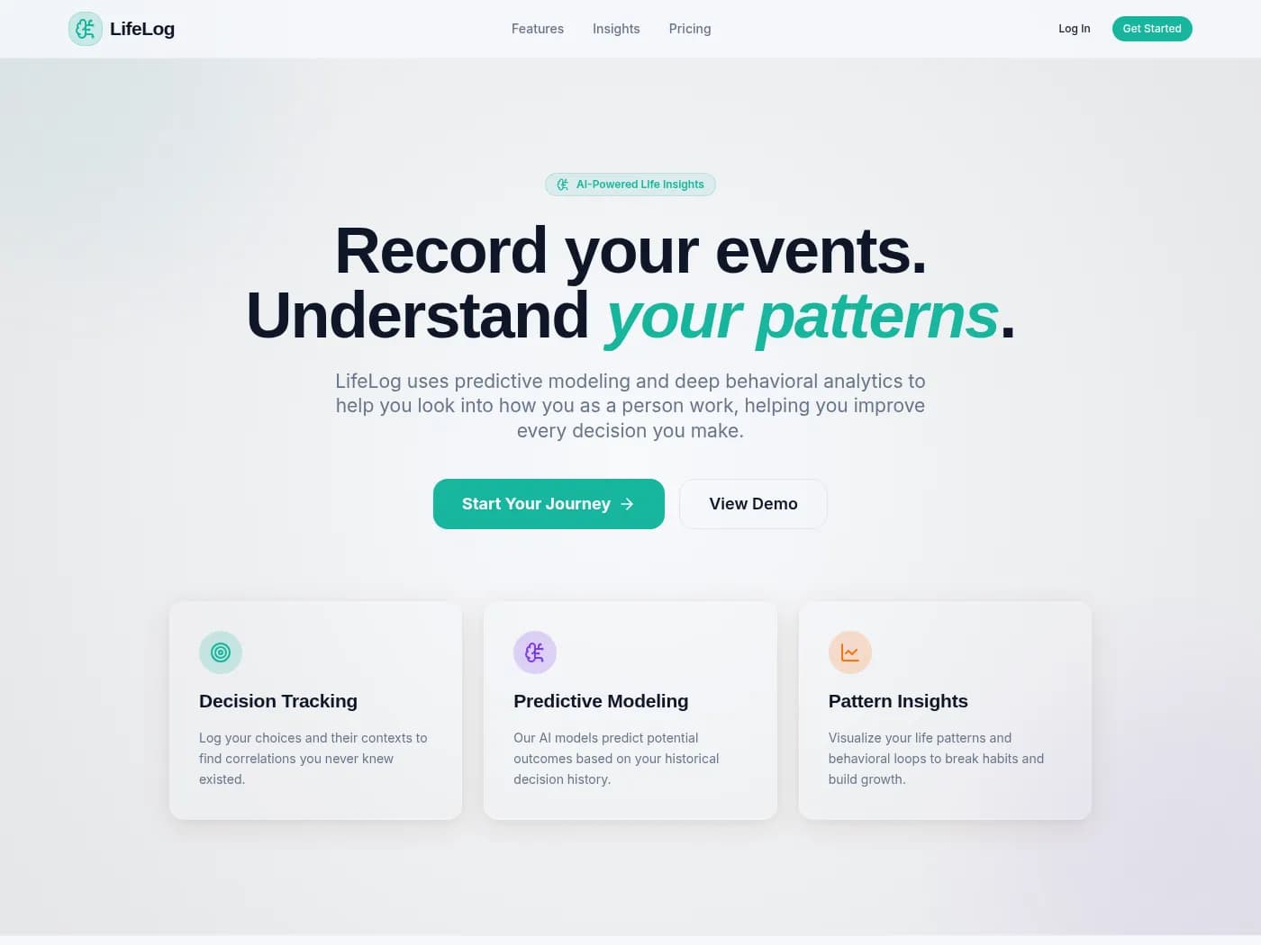 LifeLog Insights