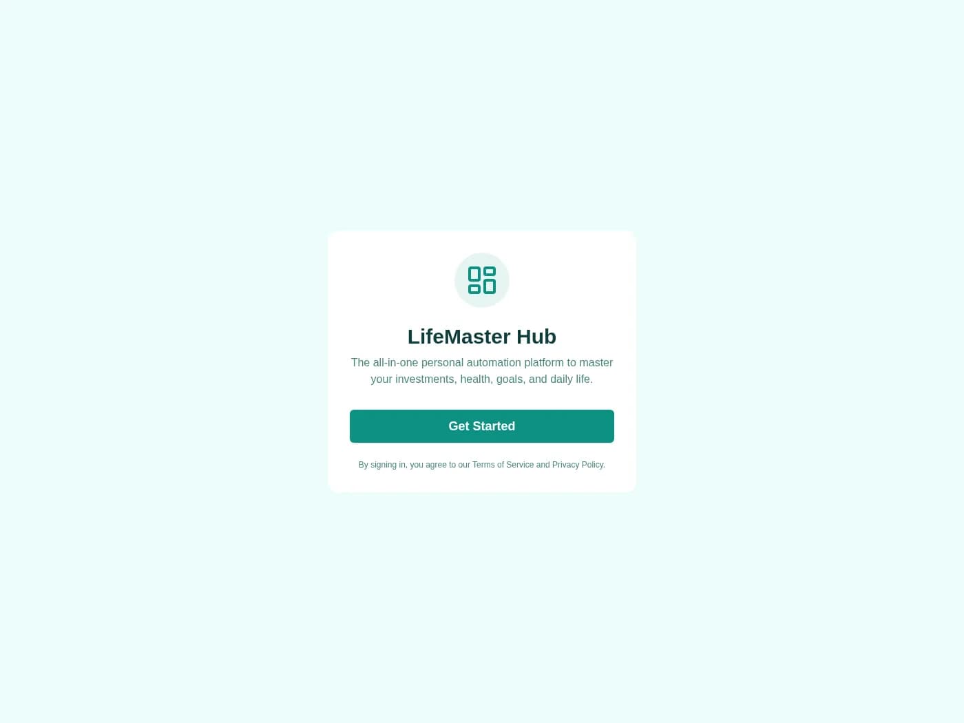 LifeMaster Hub