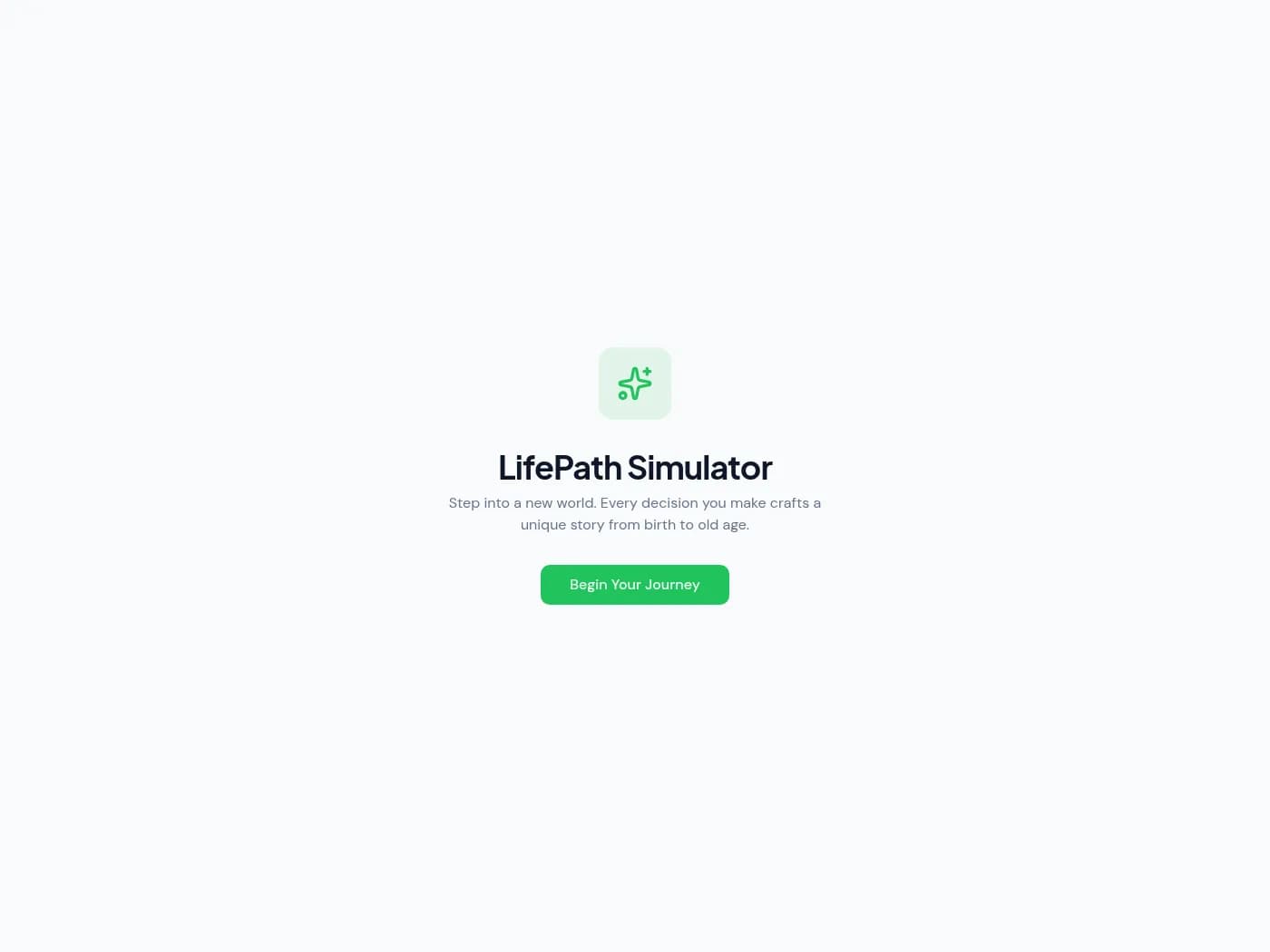 LifePath Simulator