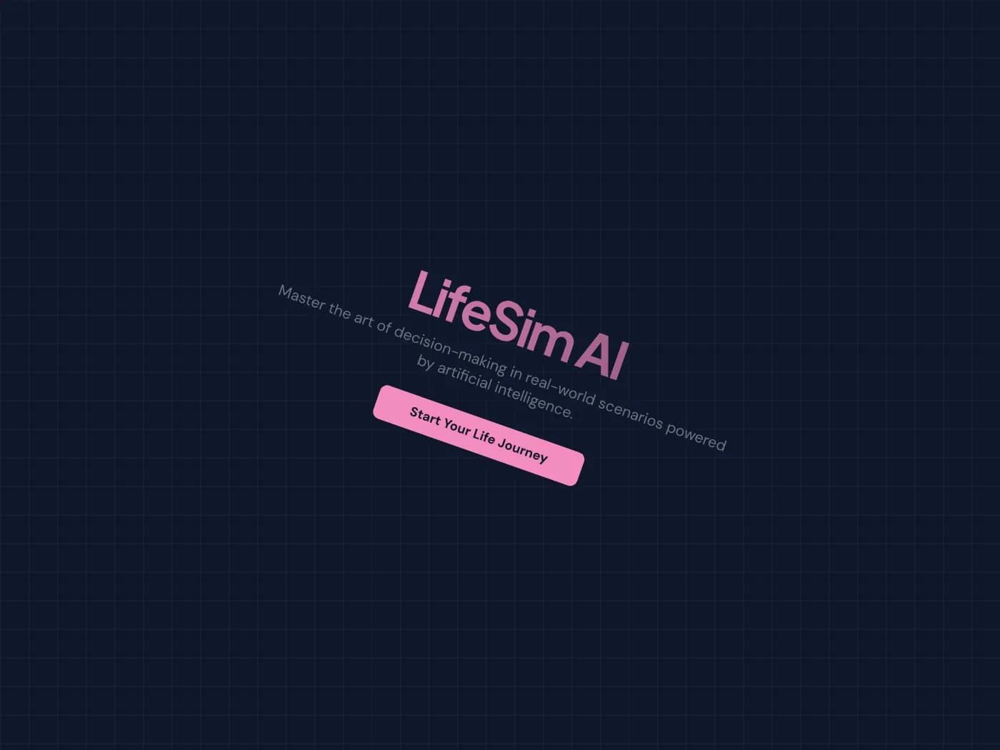LifeSim AI Simulator