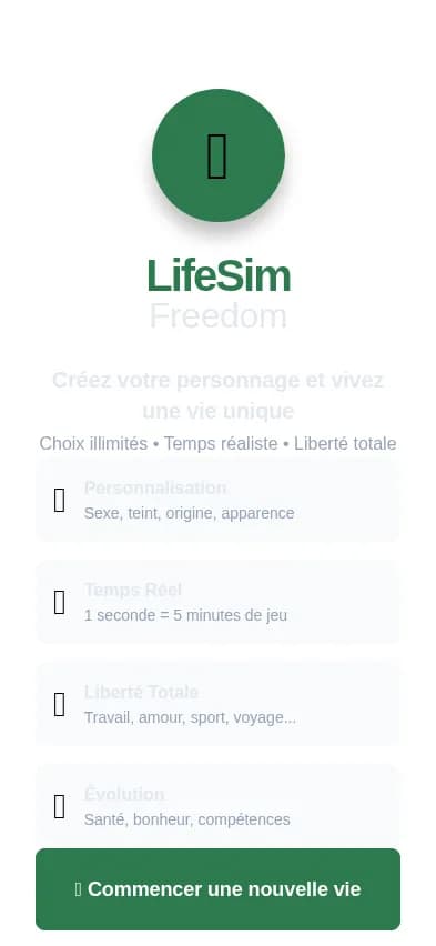 LifeSim Freedom