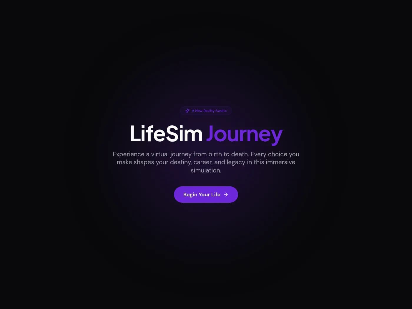 LifeSim Journey