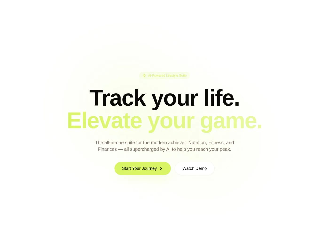LifeTrack AI Suite