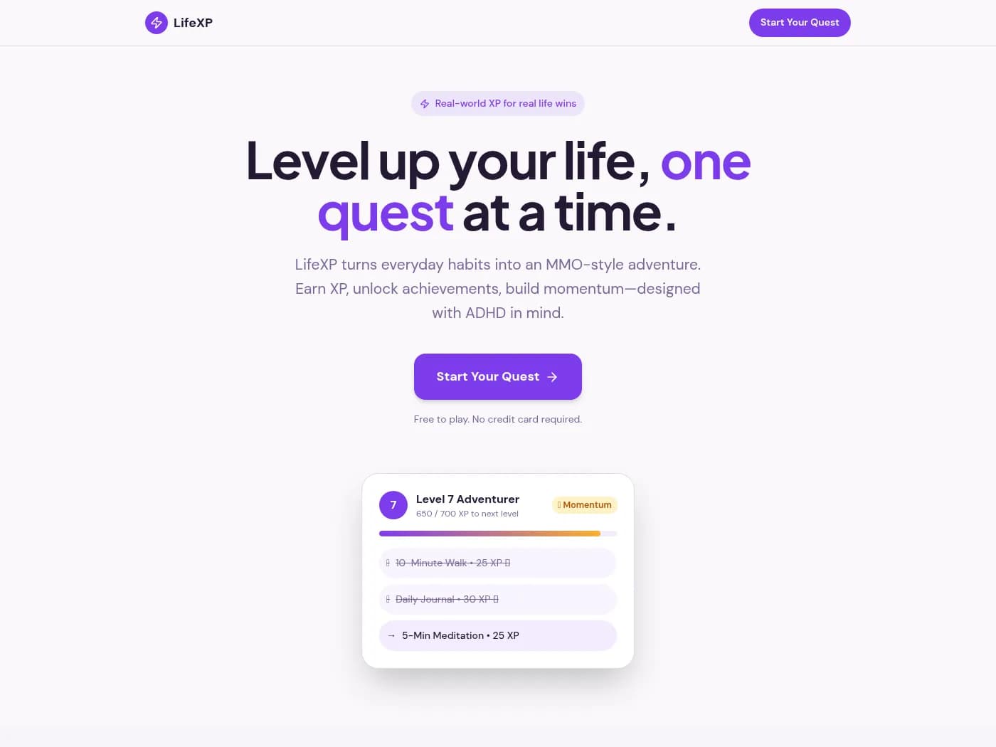 LifeXP Growth MMO