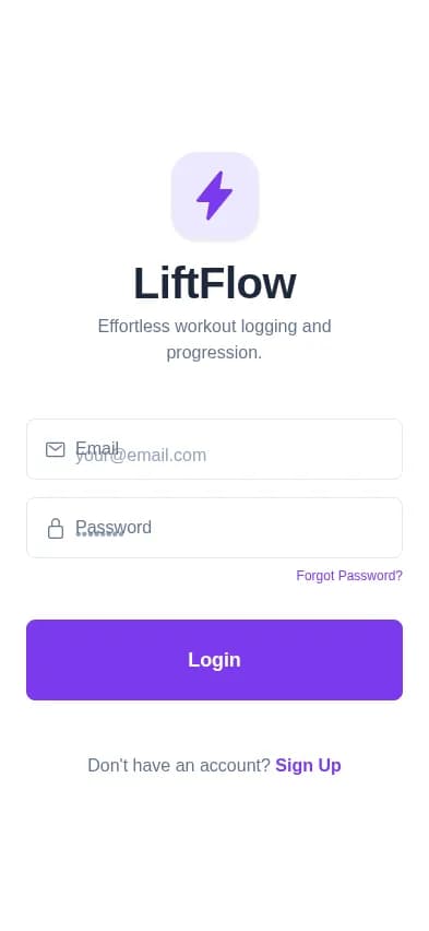LiftFlow Workout Coach