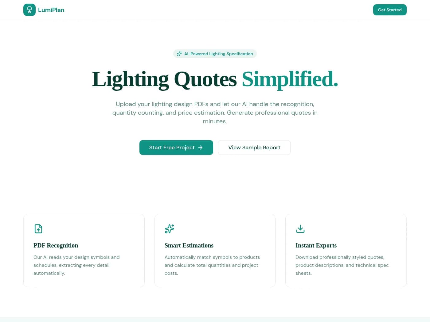 LumiPlan Web Suite