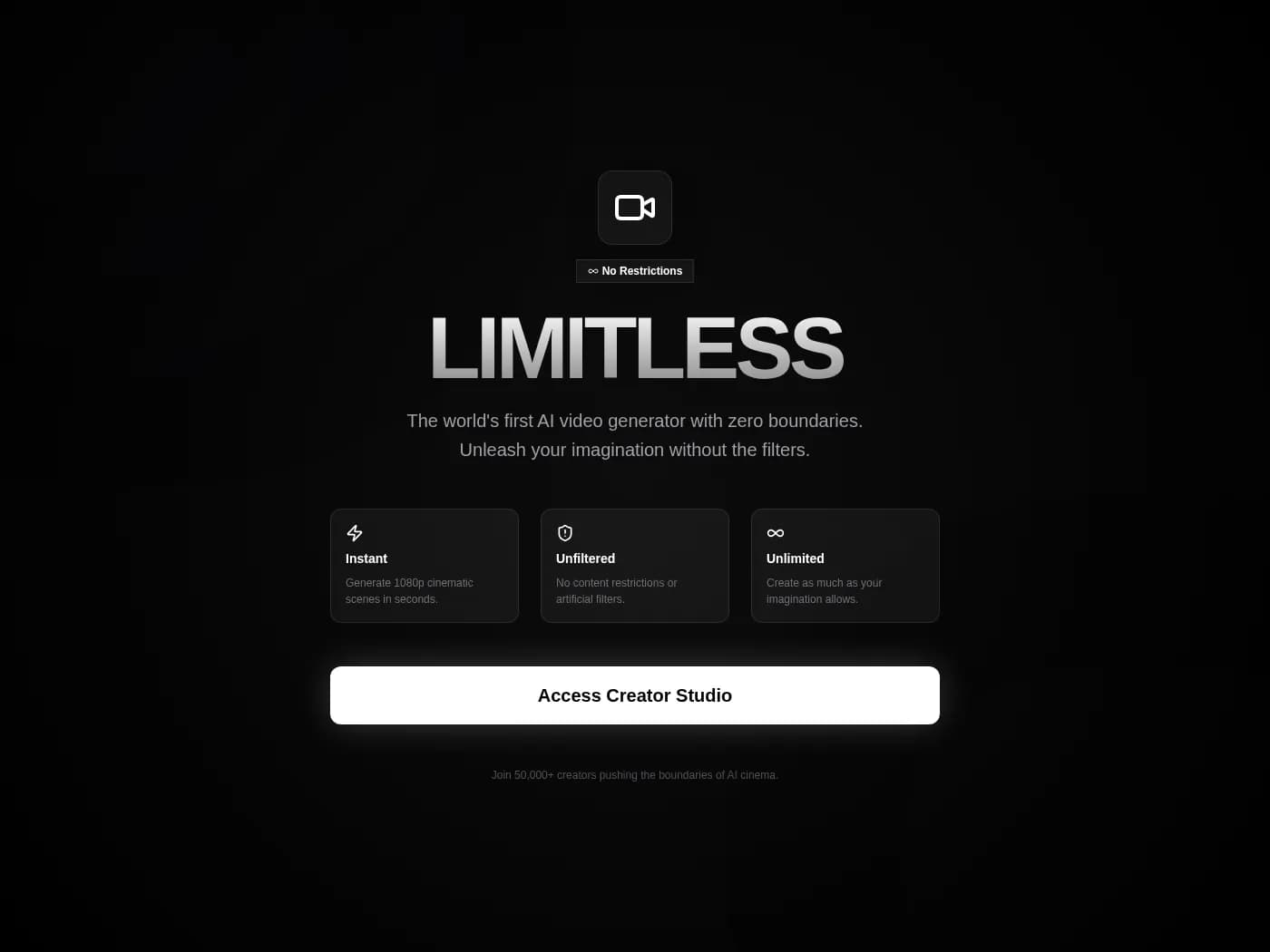Limitless Video Generator