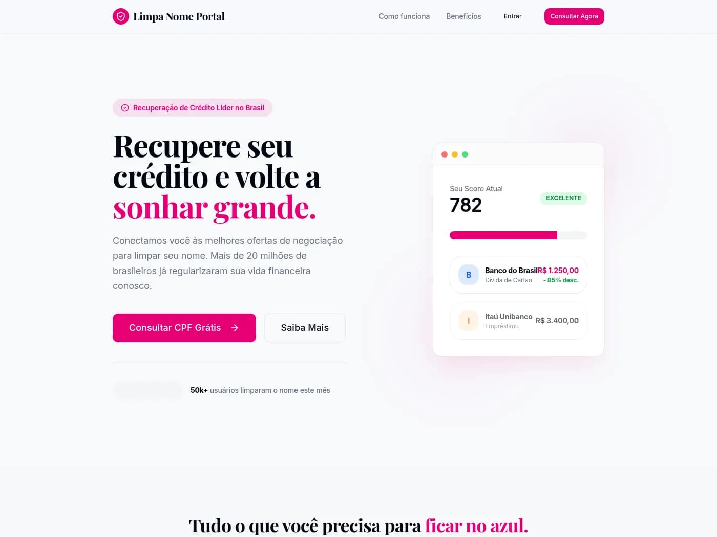 Limpa Nome Portal