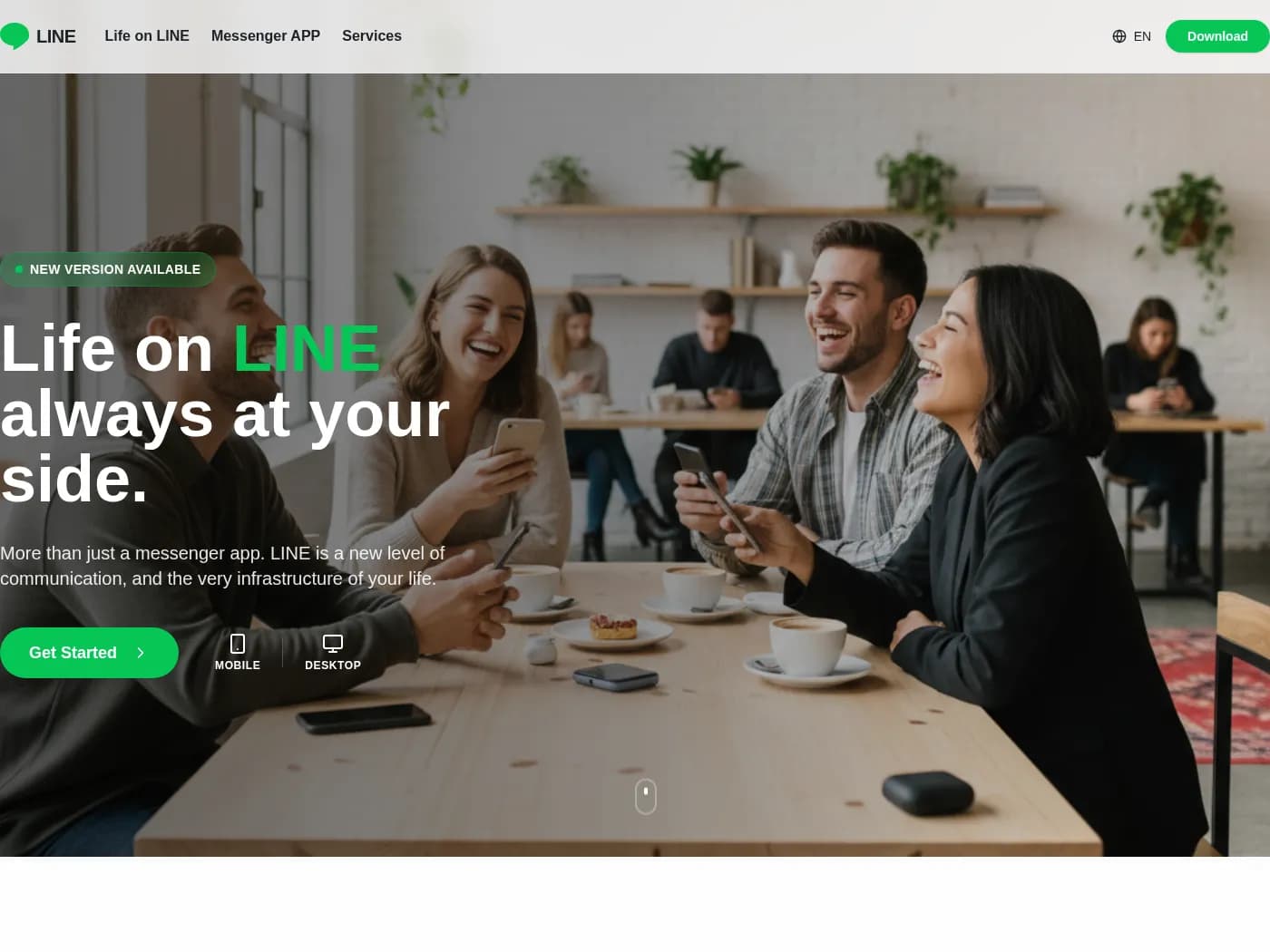 Line Messenger Clone