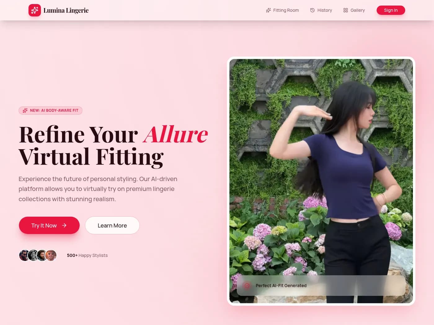 Virtual Lingerie Try-On