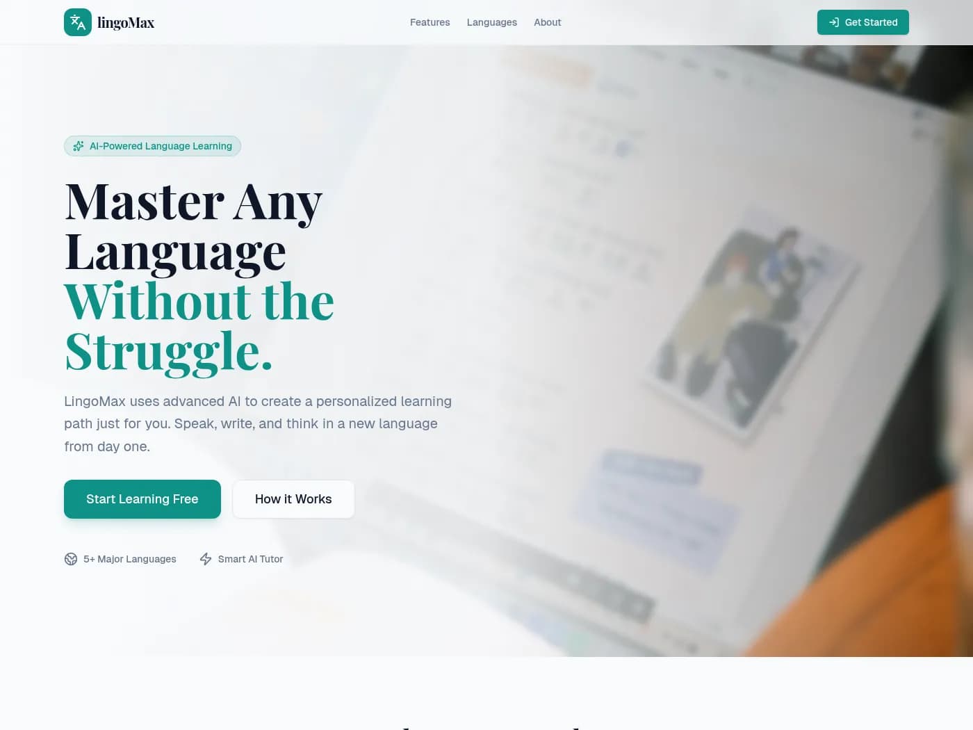lingoMax Language Tutor