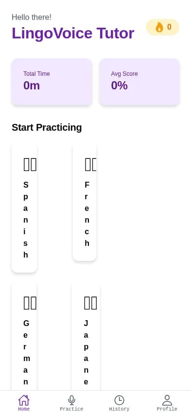 LingoVoice Tutor