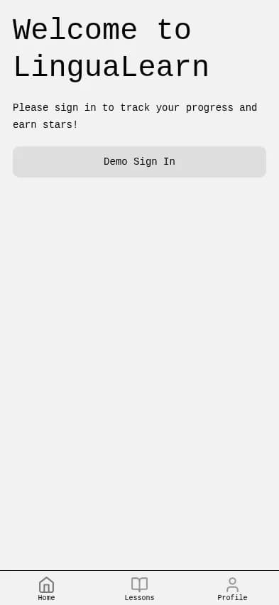 LinguaLearn App
