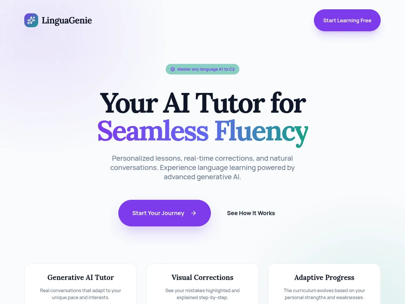 LinguaGenie AI Tutor
