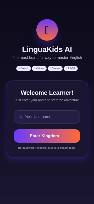 LinguaKids AI