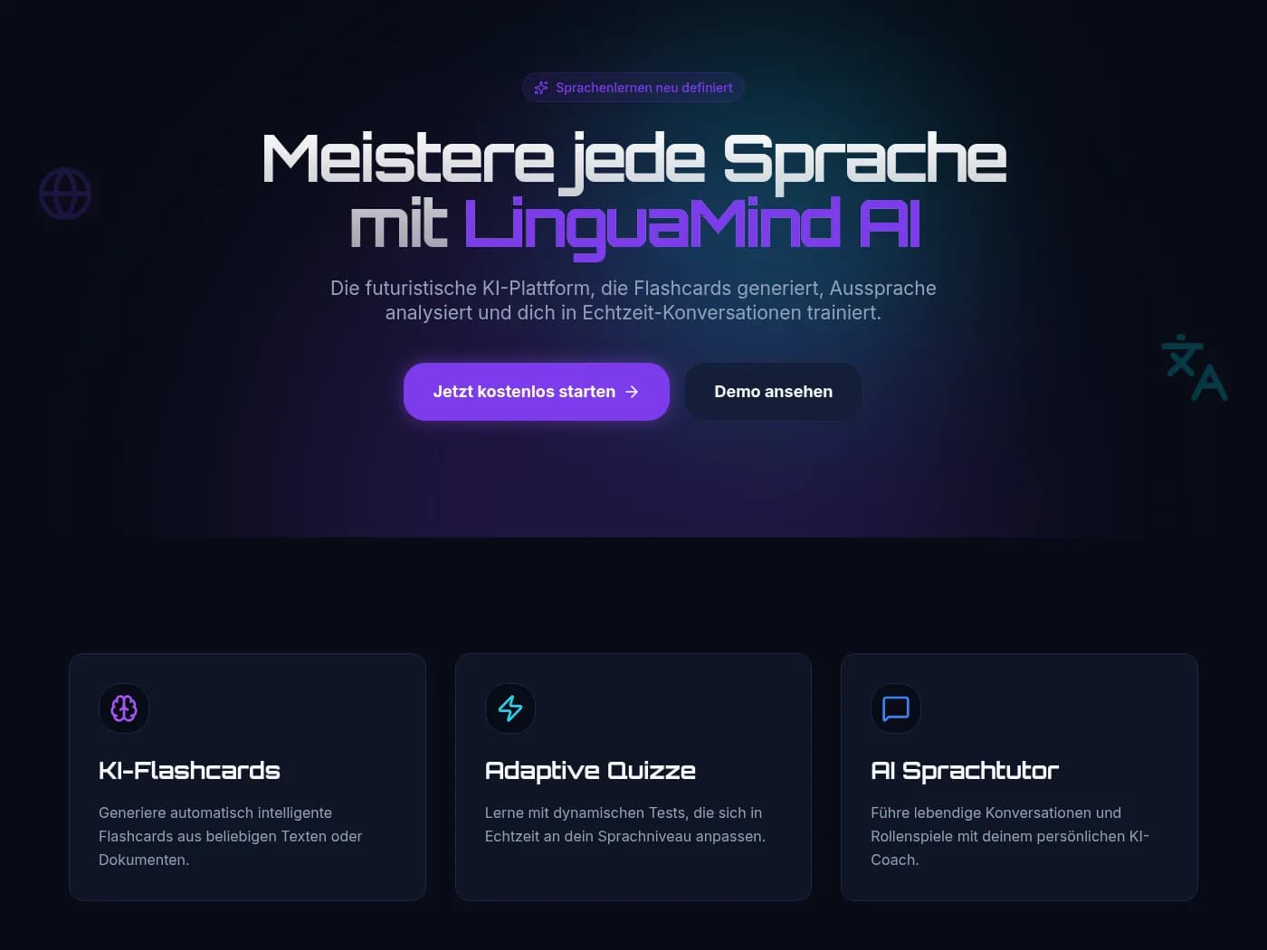 LinguaMind AI Platform