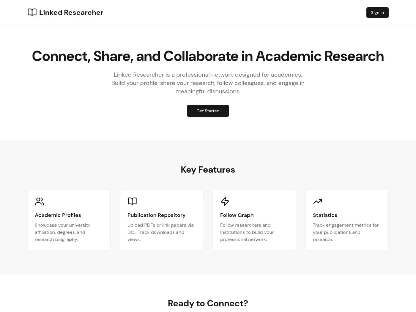 Linked Researcher Network