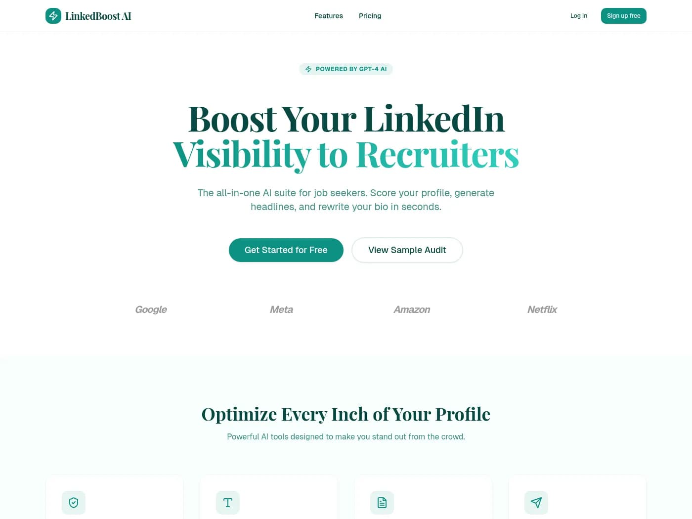 LinkedBoost AI Web Suite