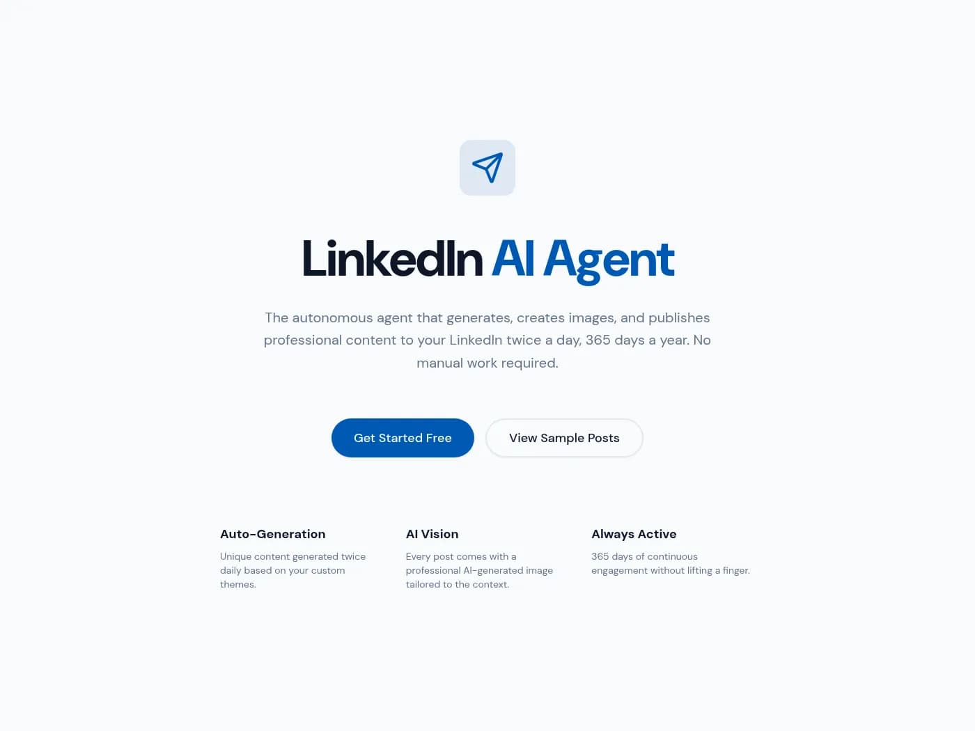 LinkedIn Post Bot AI