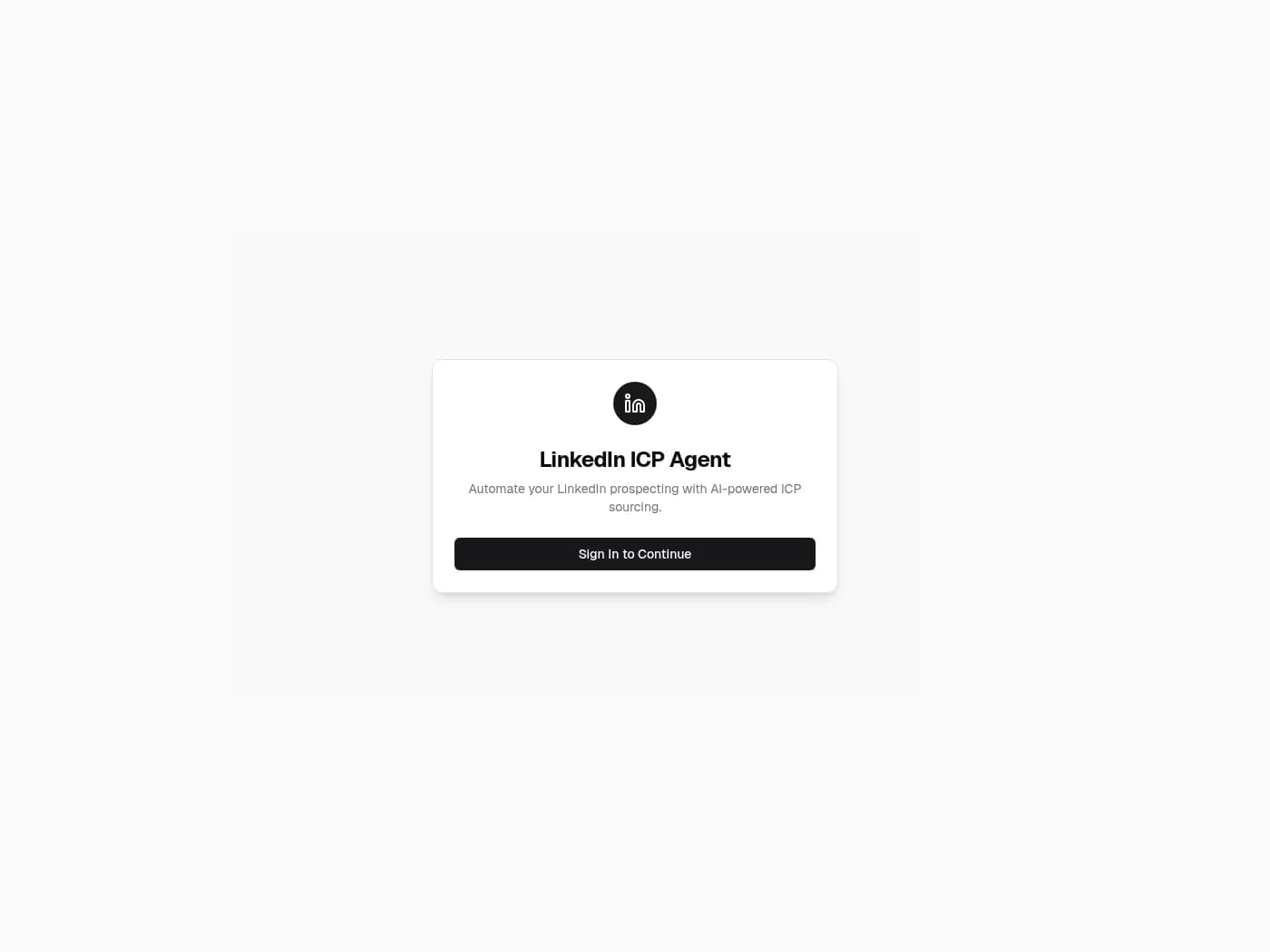 LinkedIn ICP Agent
