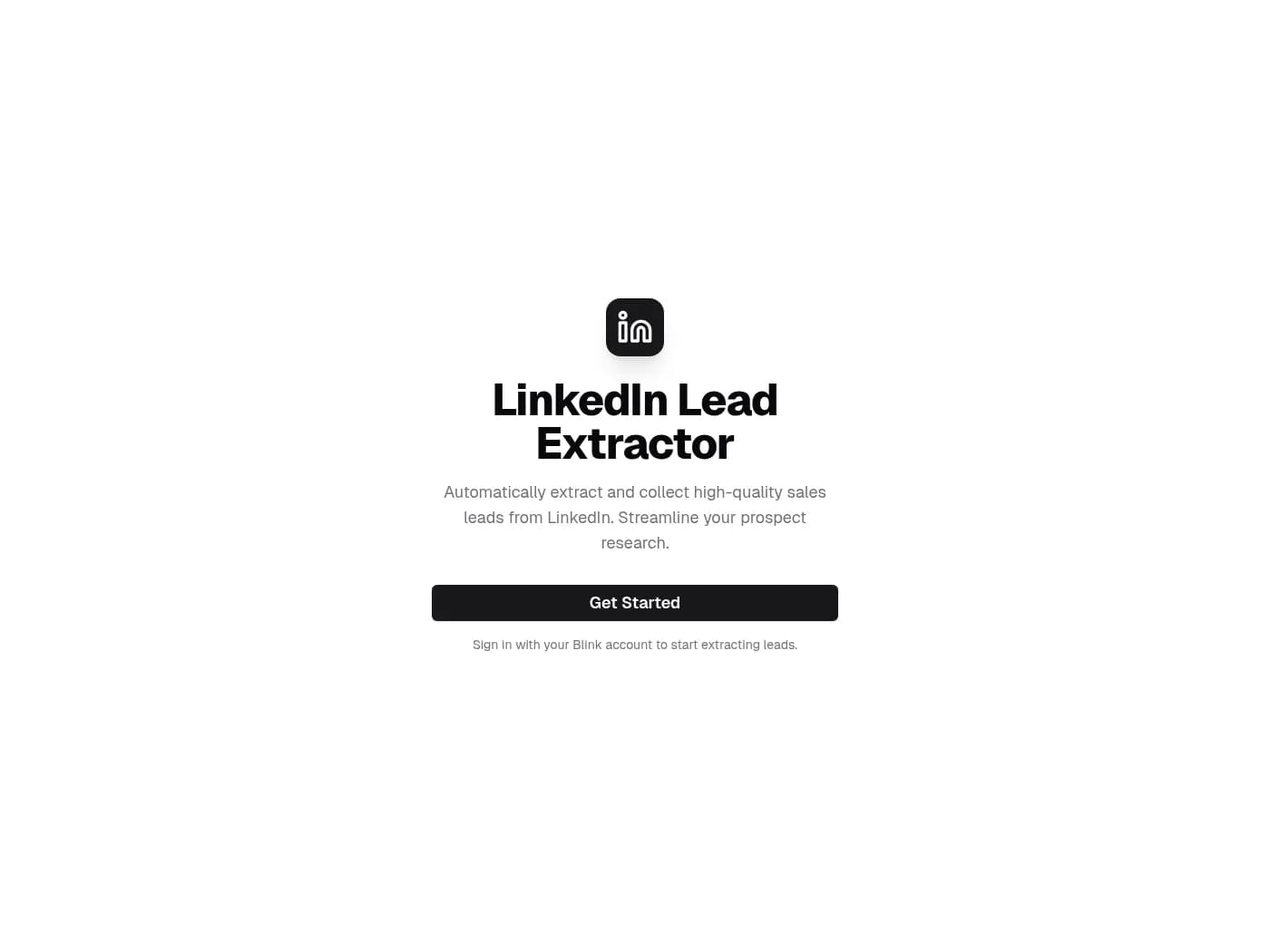 LinkedIn Lead Extractor