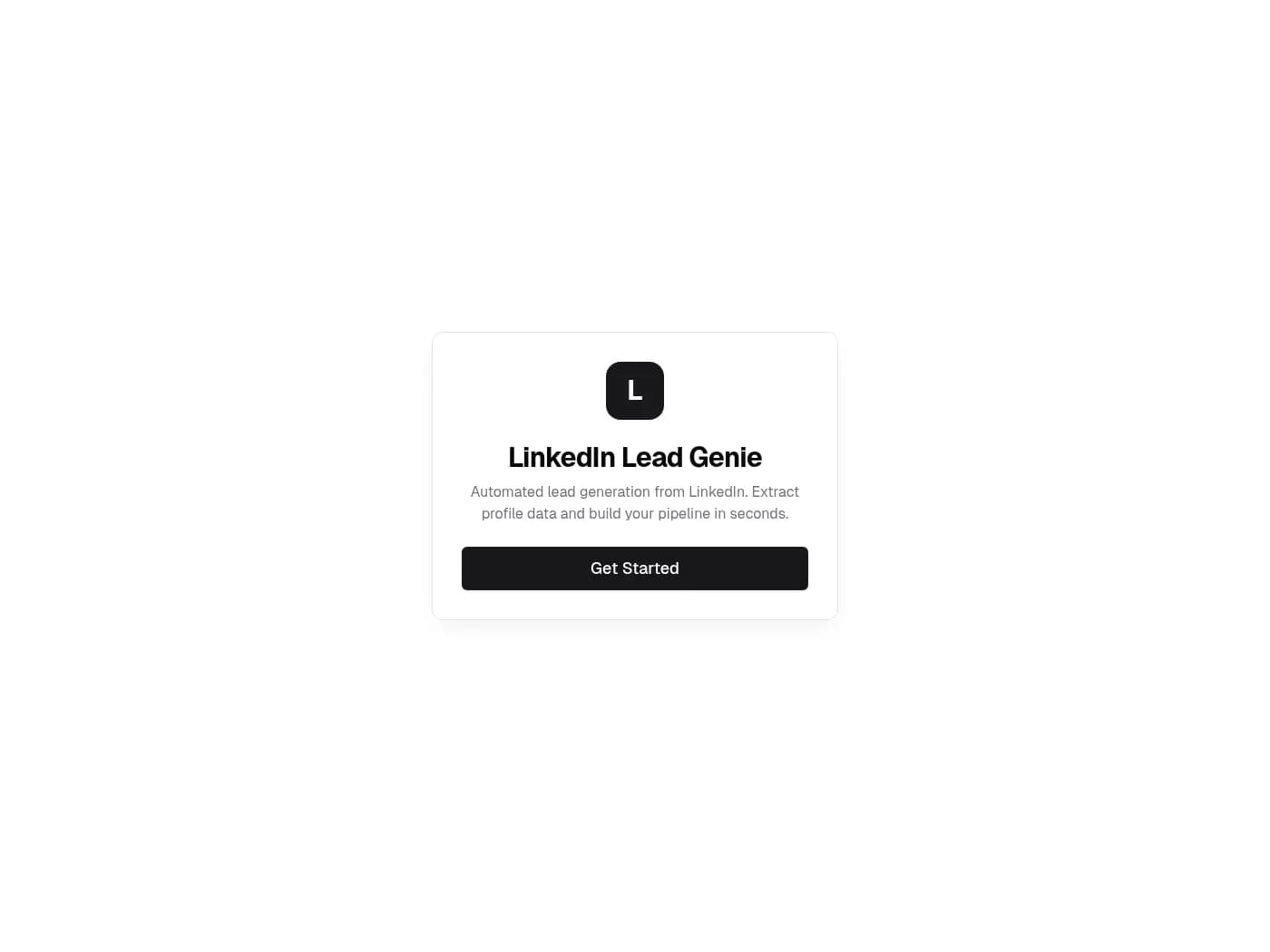 LinkedIn Lead Genie