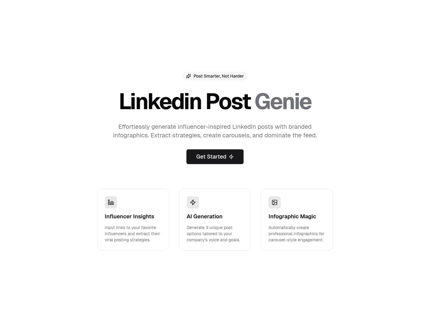 Linkedin Post Genie