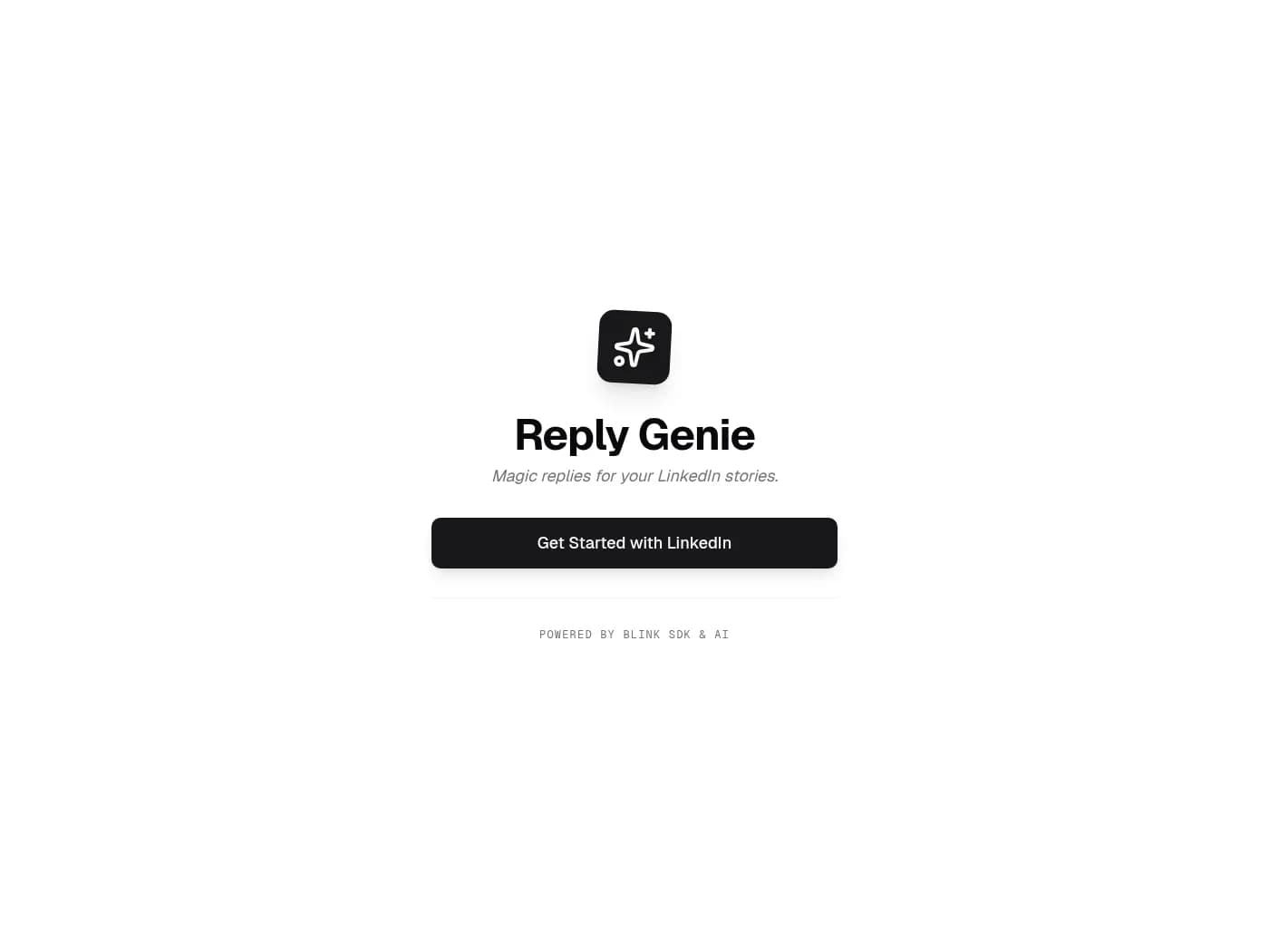 LinkedIn Story Reply Genie