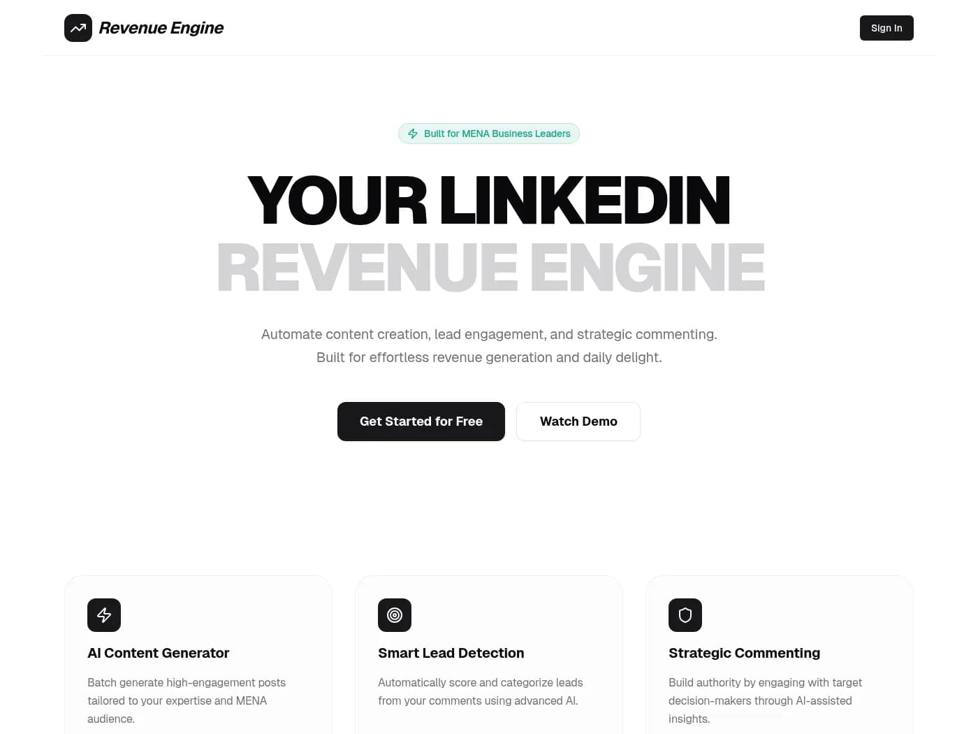 LinkedIn Revenue Engine