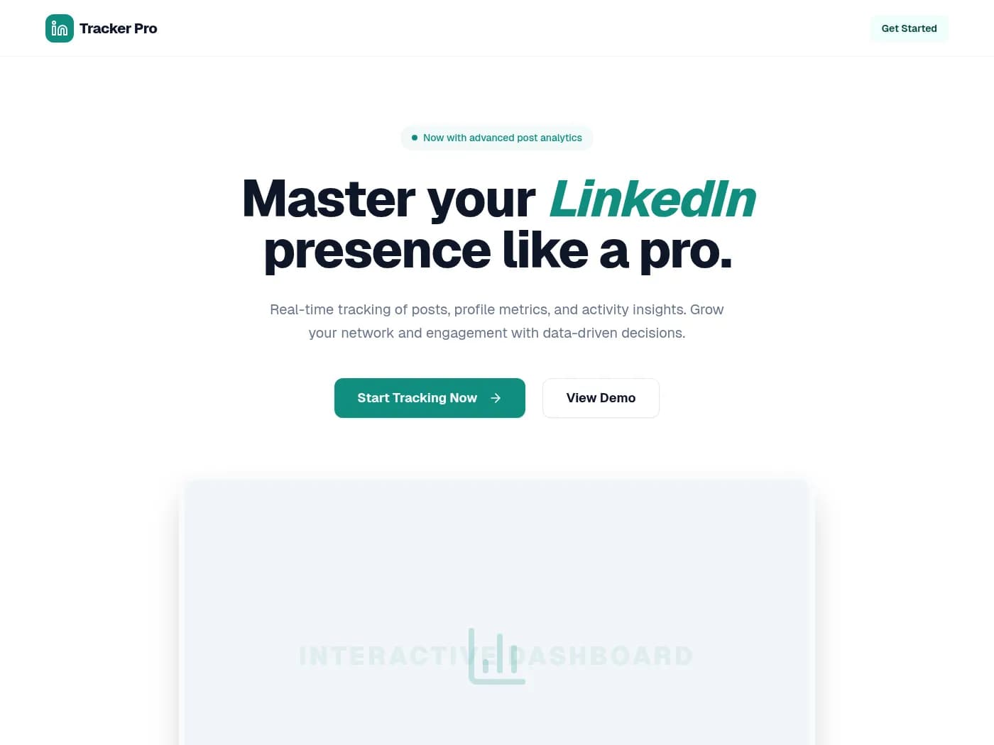LinkedIn Tracker Pro