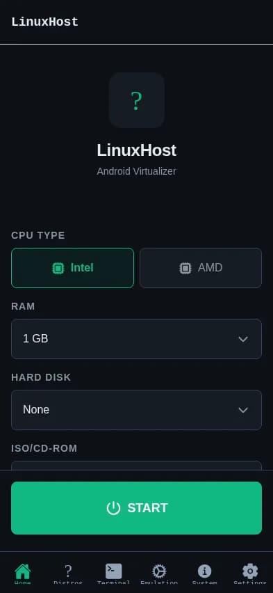 LinuxHost Android Virtualizer