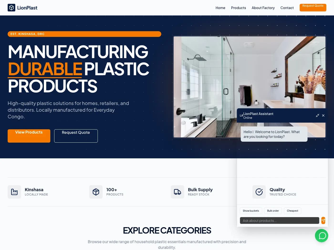 LionPlast Industrial Web