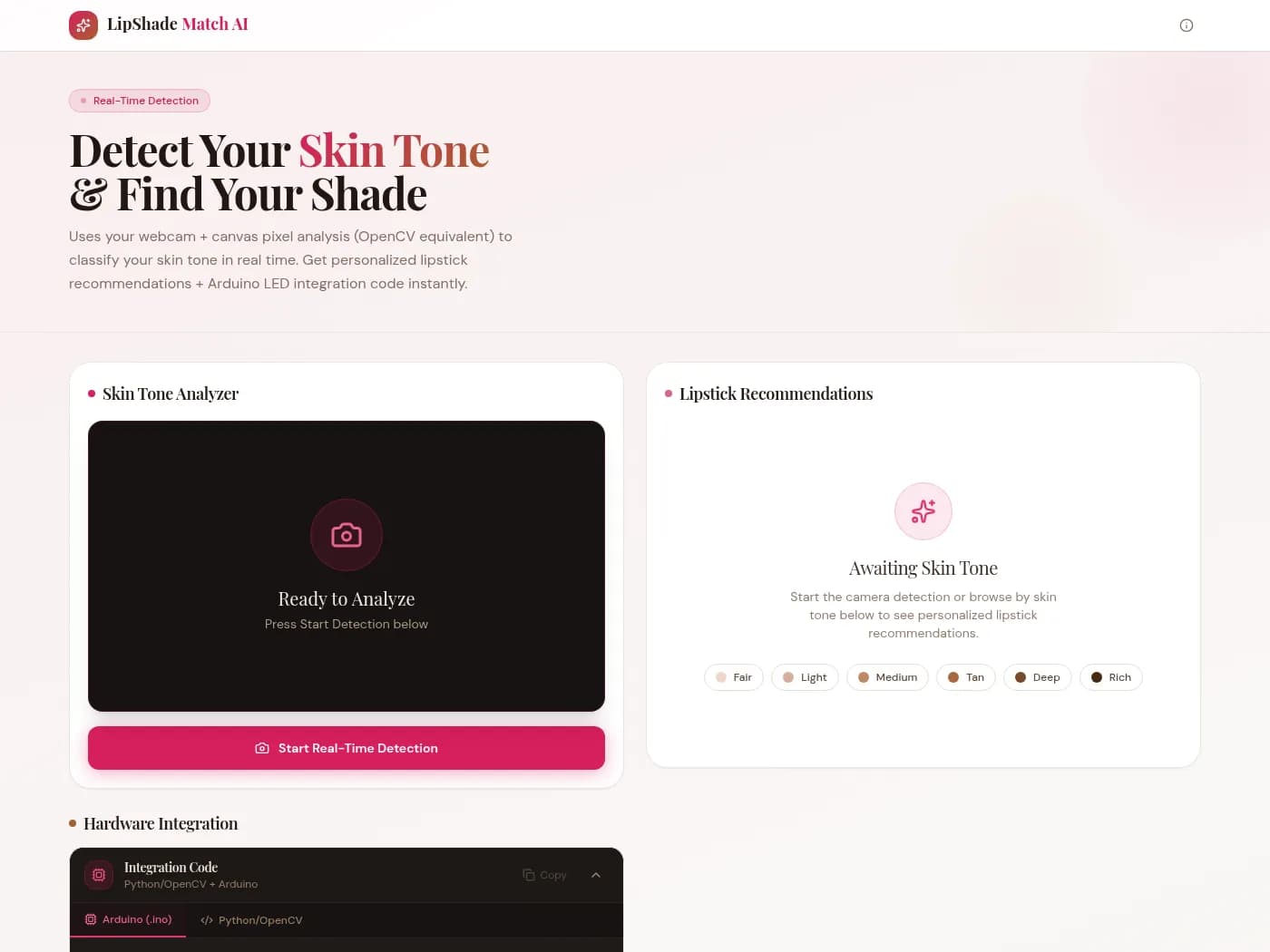 LipShade Match AI
