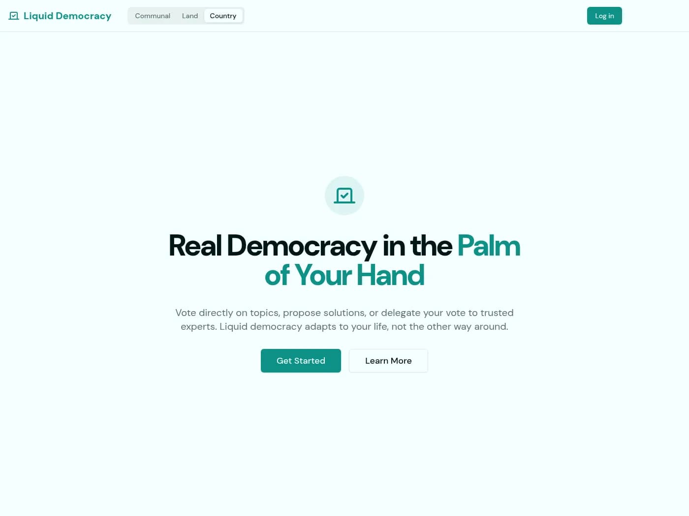 Liquid Democracy Hub