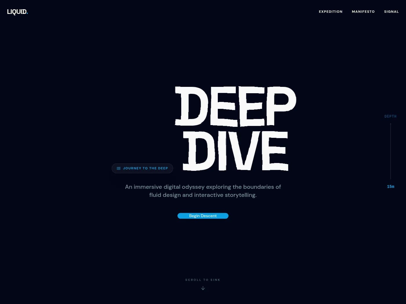 Liquid Portfolio Showcase