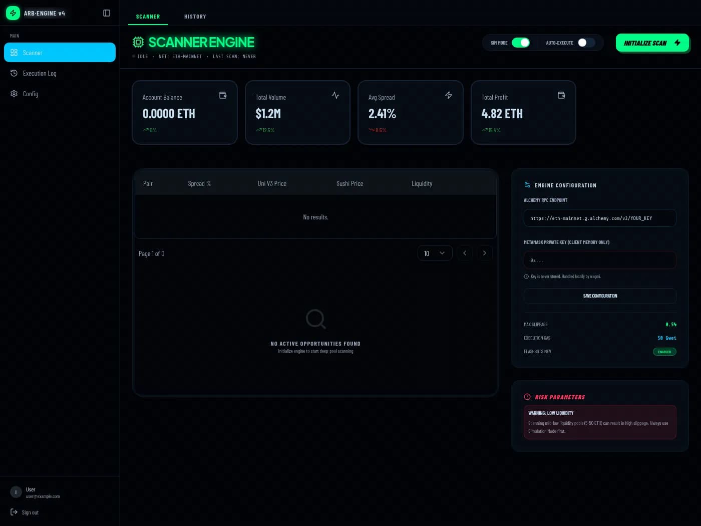 Smart Liquidity Pool Scanner