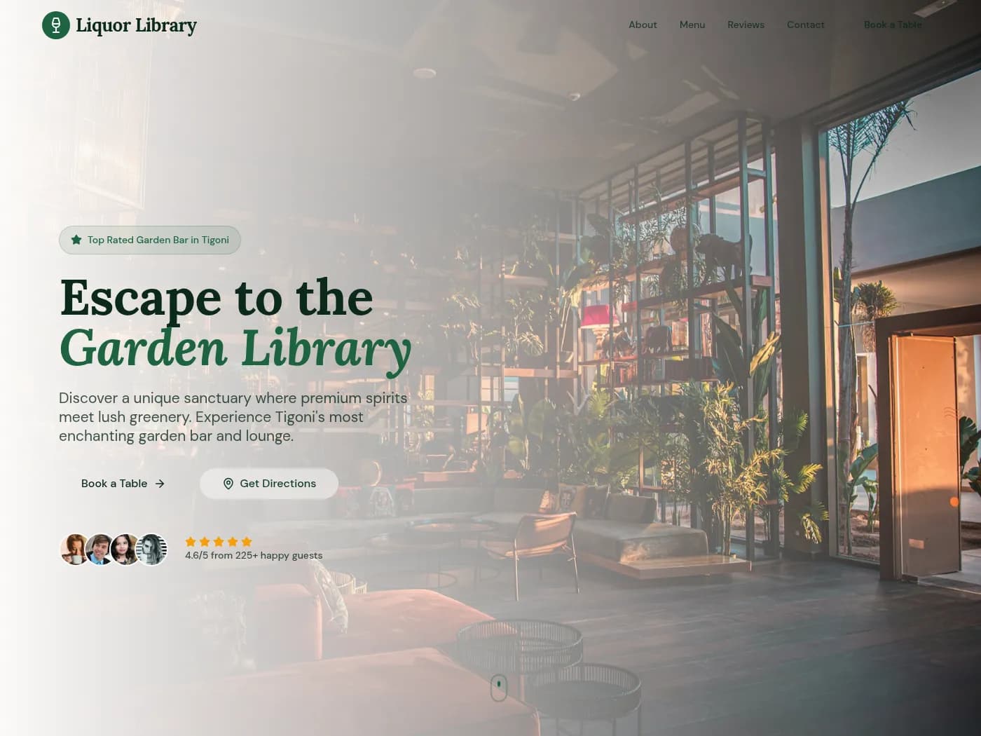 Liquor Library Website