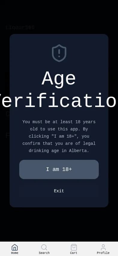Liquor365 Store App