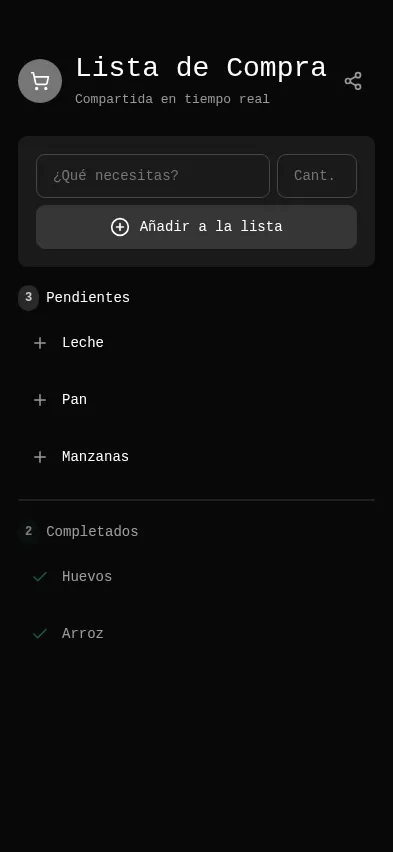 Lista Compra Compartida