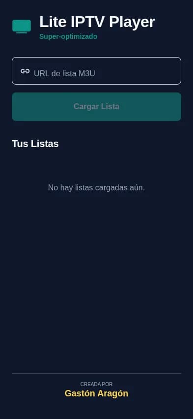 Lite IPTV Player