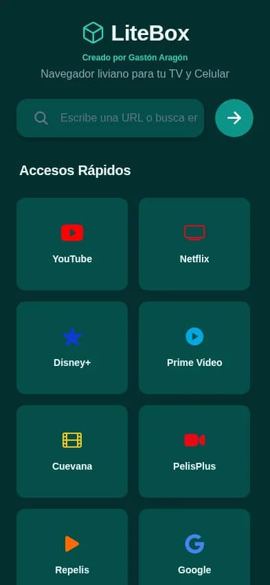 LiteBox Web Browser